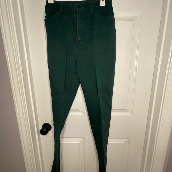 BONGO | Pants & Jumpsuits | Green Button Fly Bongo Jeans | Poshmark